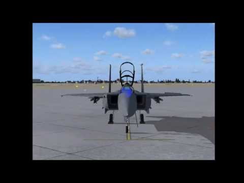 SIMULATOR ENGINE START PROCEDURE F-15 - YouTube