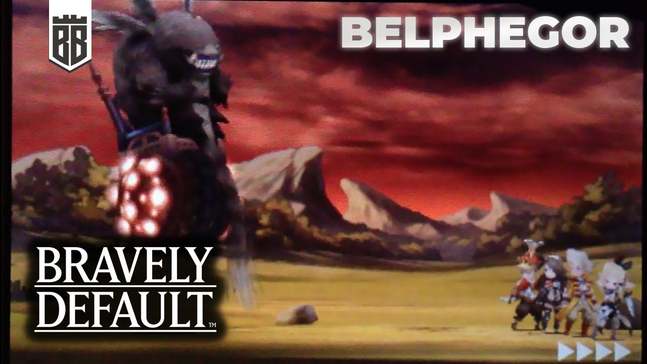 Bravely Default - Belphegor Boss Battle - YouTube