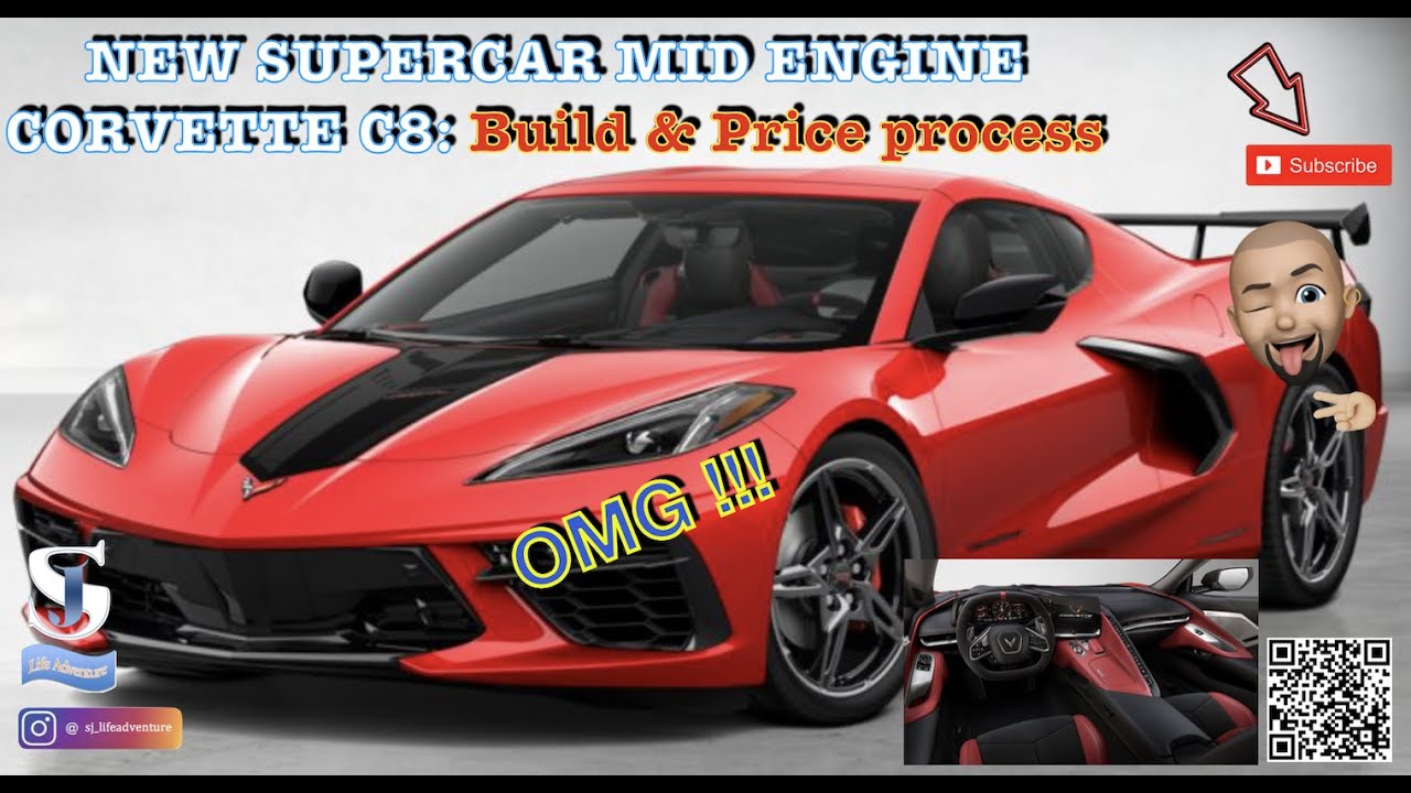NEW Supercar mid engine Corvette C8 2022: Build & Price process - YouTube