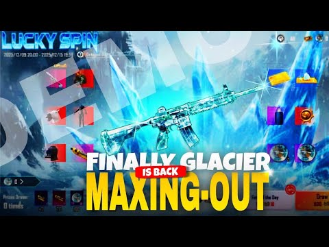 M4 Glaciar Opening the secret lucky draw box in Korean PUBG 🎮🔥Pubg Kr ...