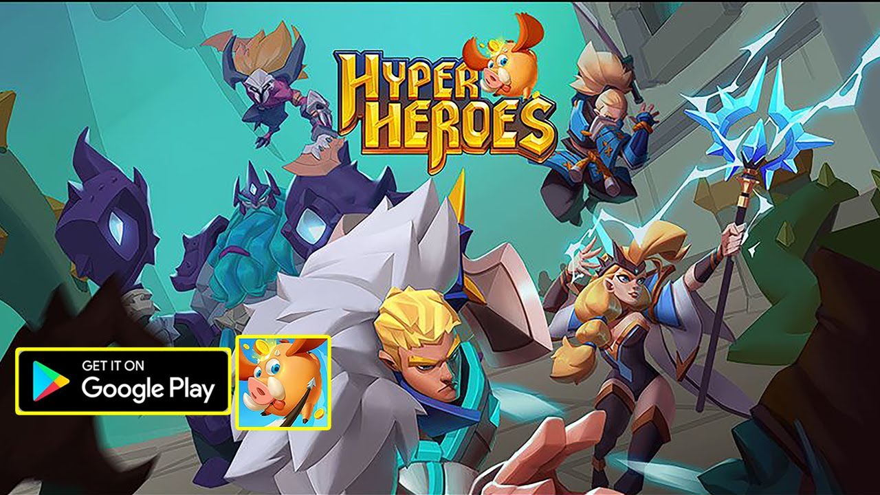 Hyper Heroes Dungeon Rush Gameplay/First Look/New Mobile Game - YouTube
