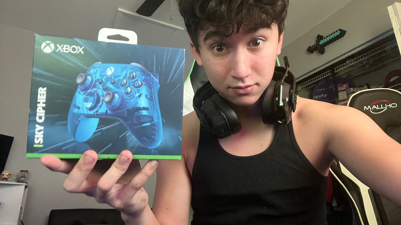 New TRANSPARENT Xbox One Controller (Sky Cipher) | Review + Thoughts ...