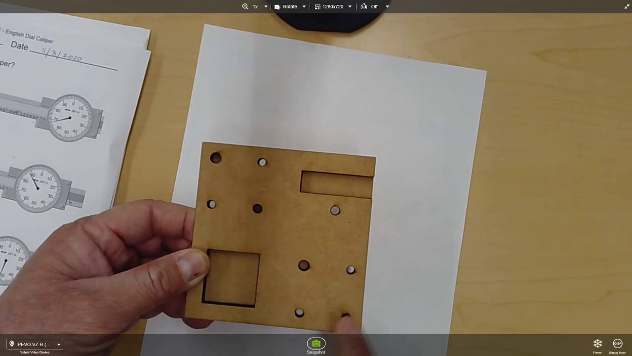 Activity 1 3 2 base plate holes - YouTube