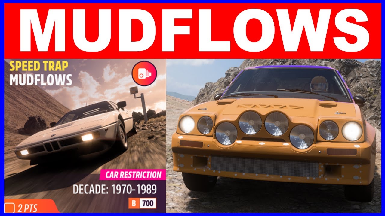 Forza Horizon 5 MUDFLOWS Speed Trap - YouTube