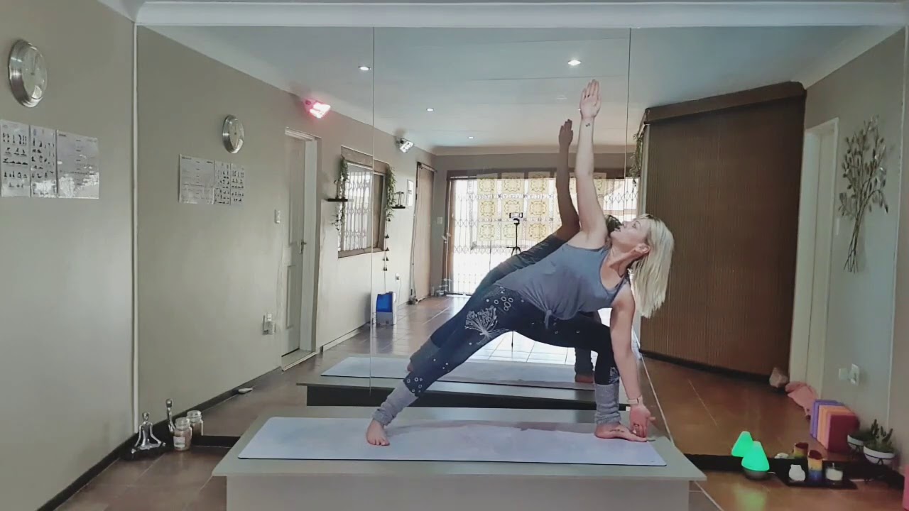20min Power Yoga with Carol | Bikram standing flow series - YouTube