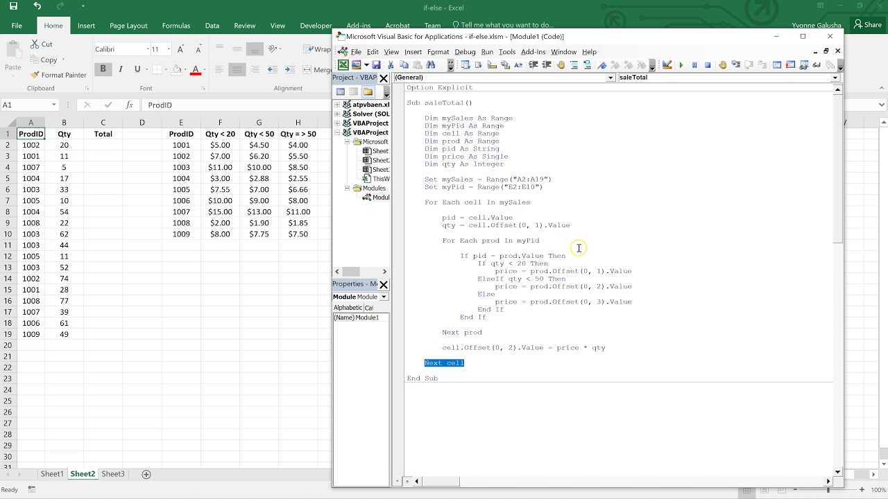 Vba For Each Youtube