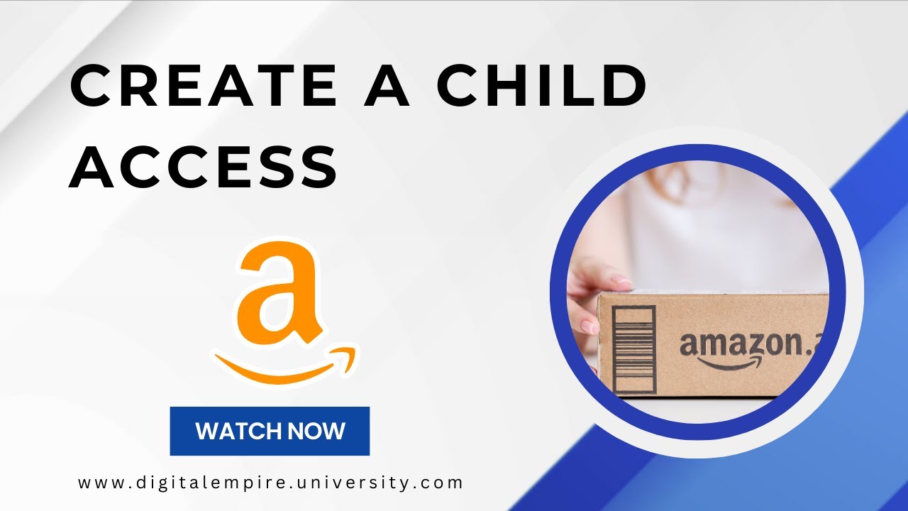 How to Create Amazon Child Account | Amazon Seller Central User ...