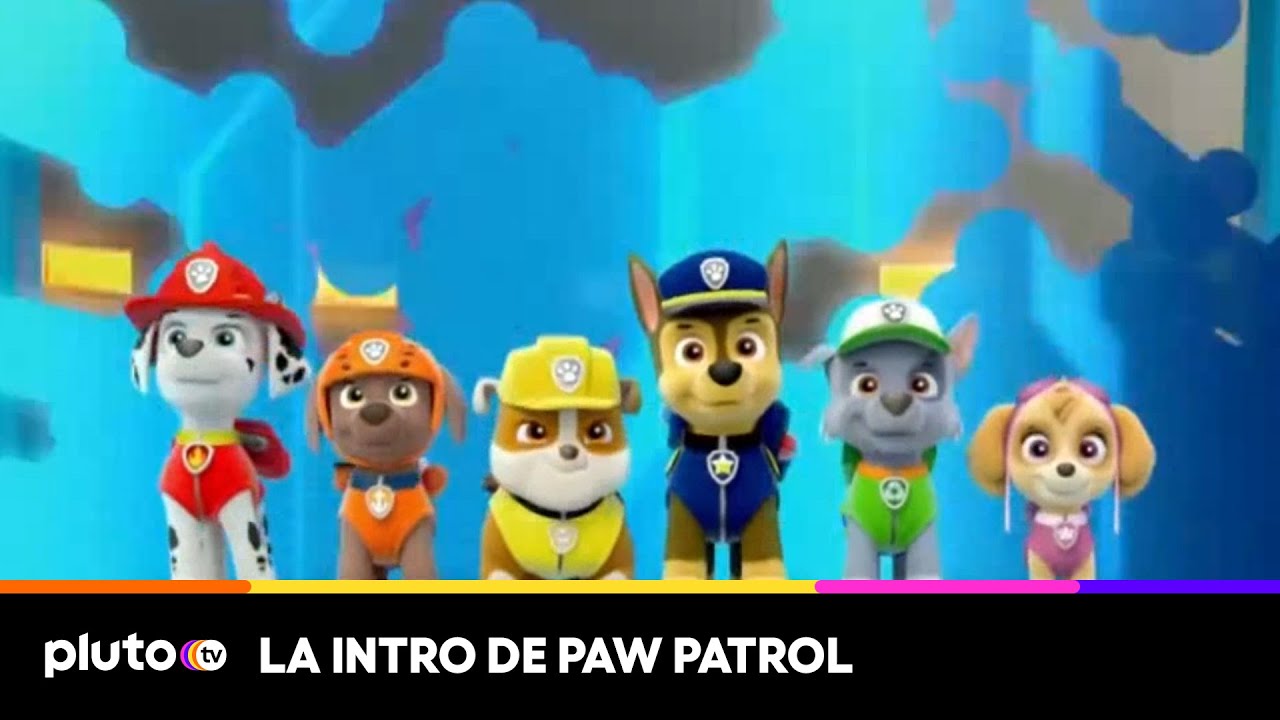 Paw Patrol: INTRO OFICIAL (en español) l | Paw Patrol | Pluto TV - YouTube