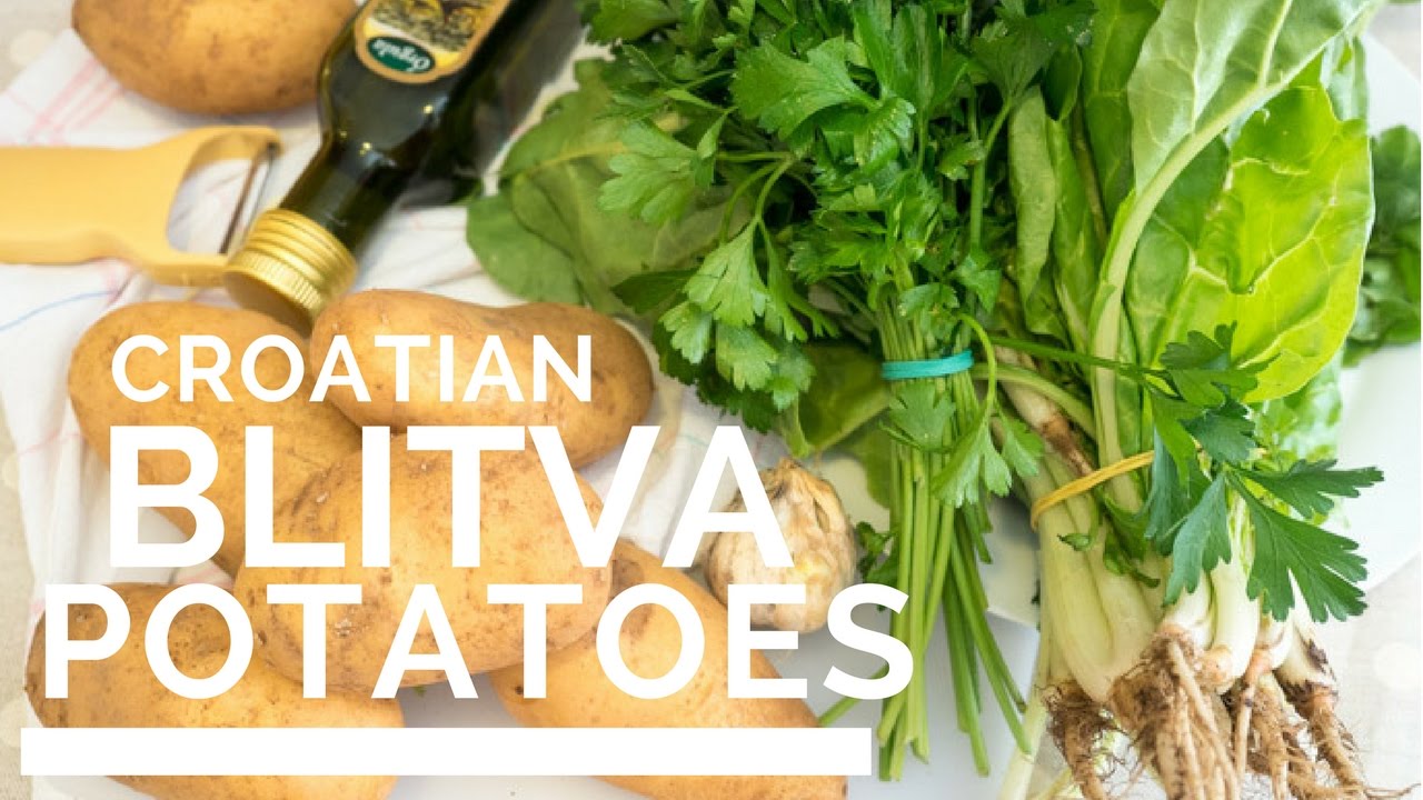Croatian Blitva Potato Recipe: My time in Split, Croatia - YouTube