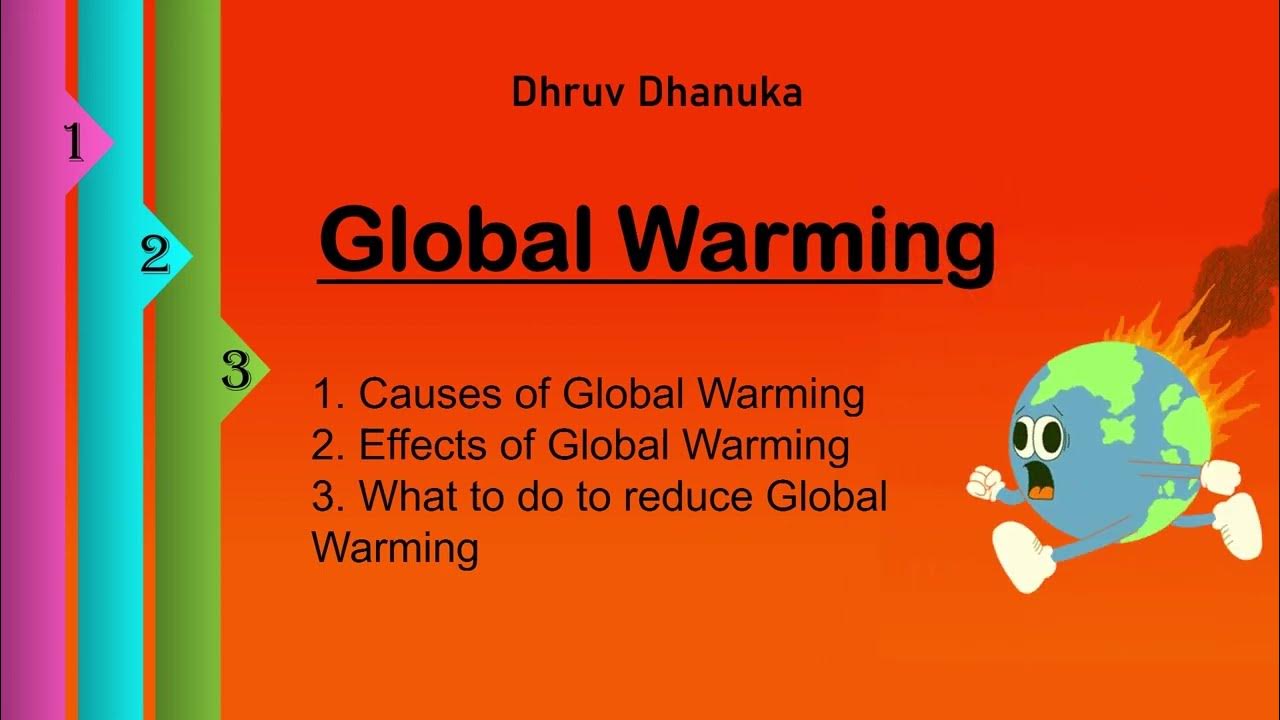 PPT PROJECT IDEAS | PPT on Global Warming | School Project | Creative ...