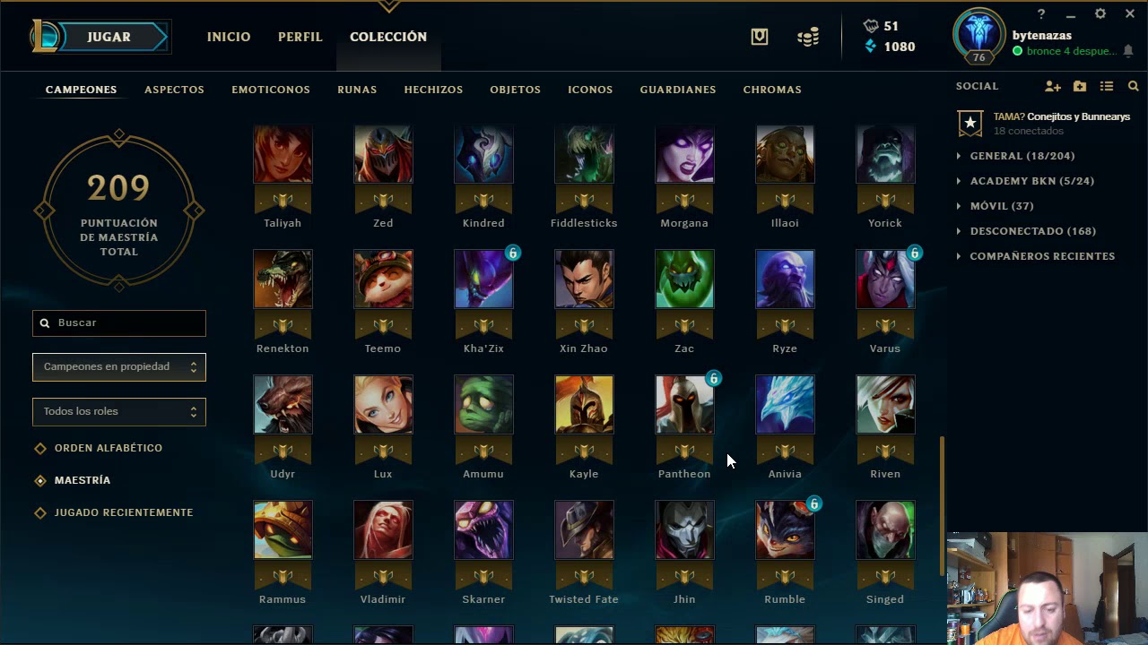 Resumen Temporada 7 De LoL | Maestrias, Campeones, Aspectos - YouTube