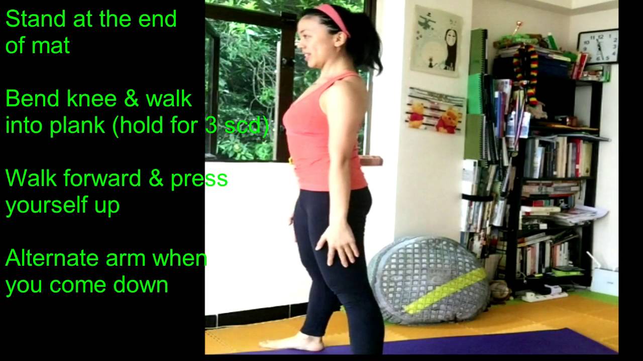 Walking burpee - YouTube