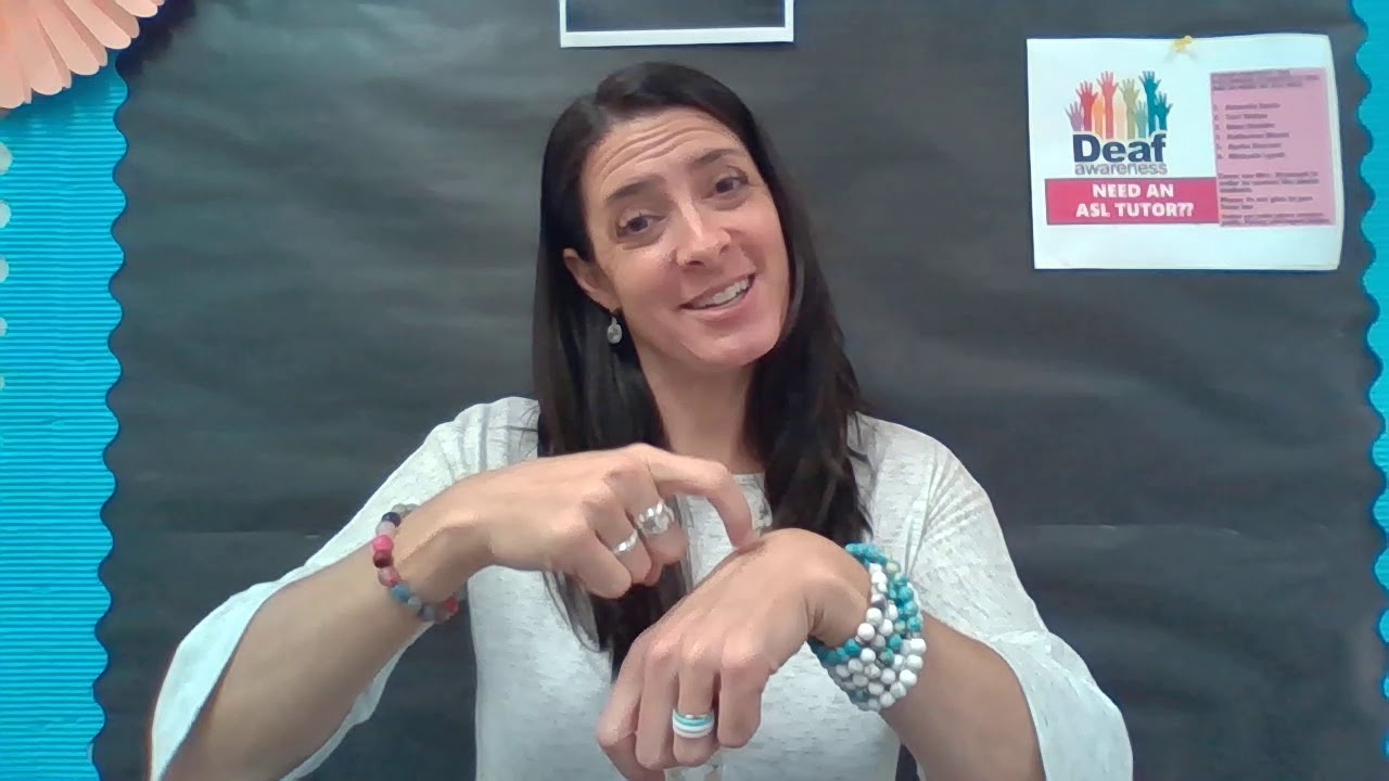 Morning Routines ASL LEVEL 2 - YouTube