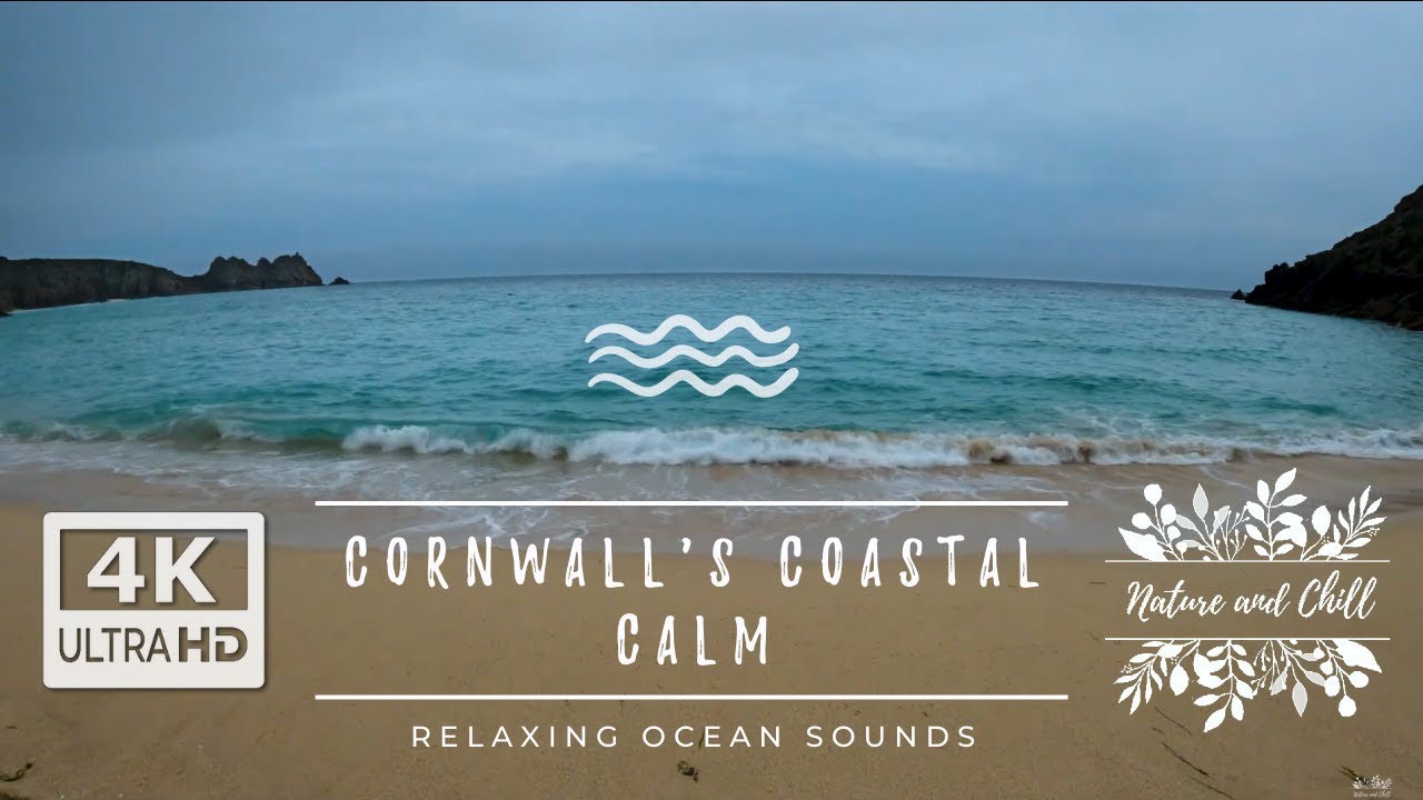 Cornwall's Coastal Calm: Ocean Sounds for Anxiety Relief and Deep ...