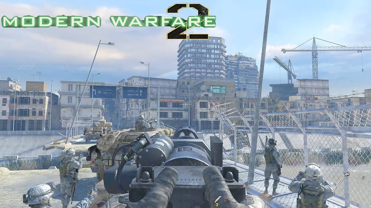 Call of Duty: Modern Warfare 2 - Mission 2 - Team Player | Walkthrough ...