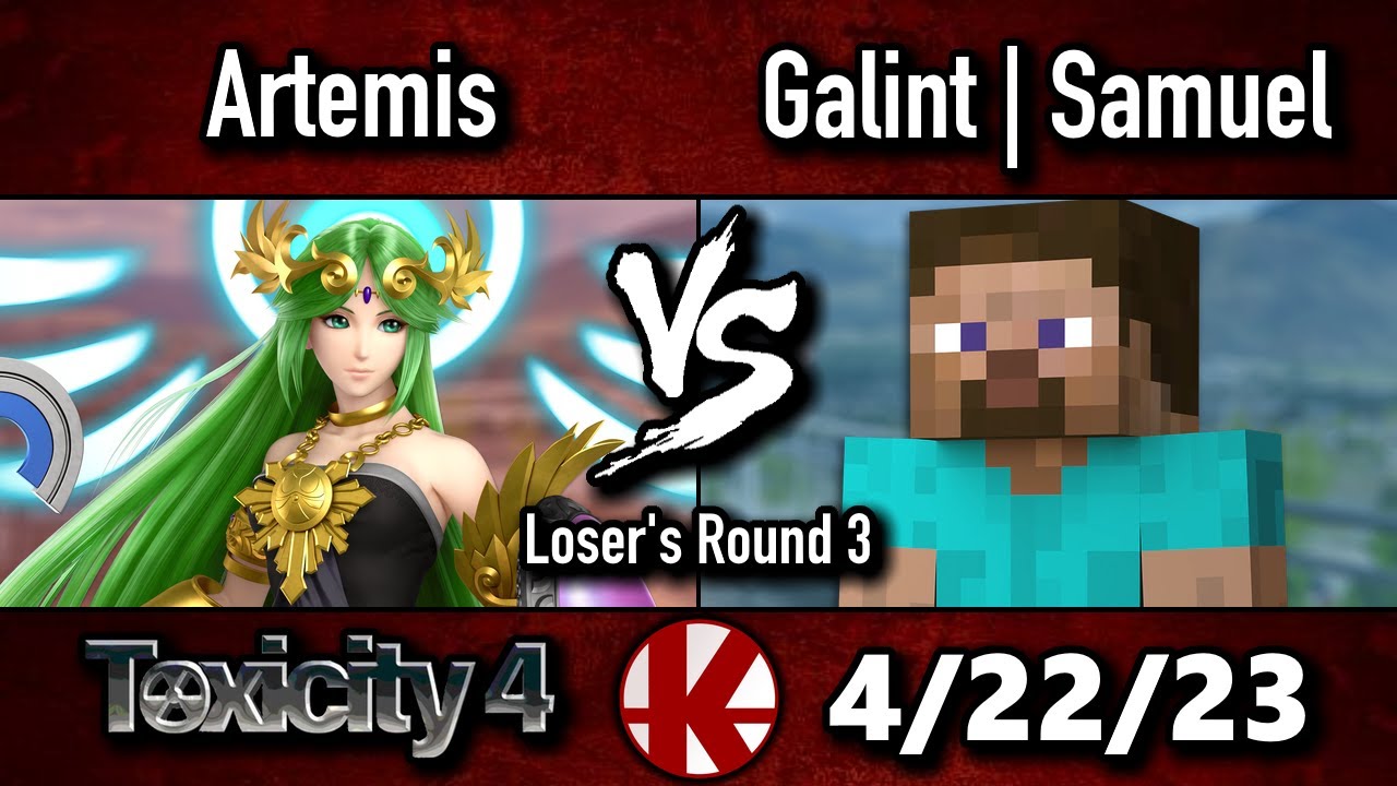T4 - Artemis (Palutena) vs. Galint | Samuel (Steve) - Loser's Round 3 ...