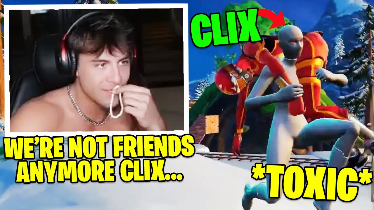 BuckeFPS *REFUSES TO BE CLIX'S FRIEND After He GRIEFED Him In A ...