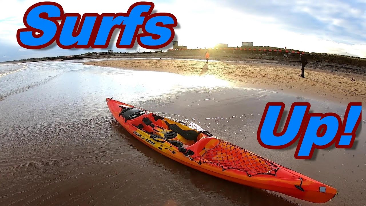 A little Surf on Blyth Beach, November 2023 - YouTube