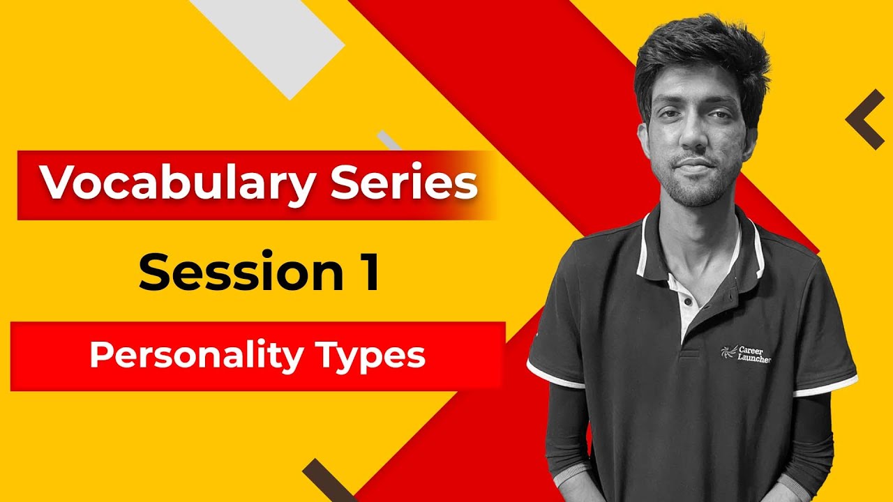 Vocabulary Series - Session 1 | Personality Types | 1500+ Words - YouTube