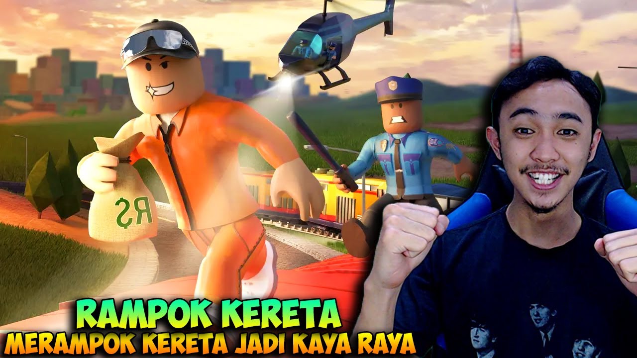 MERAMPOK KERETA LANGSUNG JADI KAYA RAYA - ROBLOX INDONESIA JAILBREAK ...