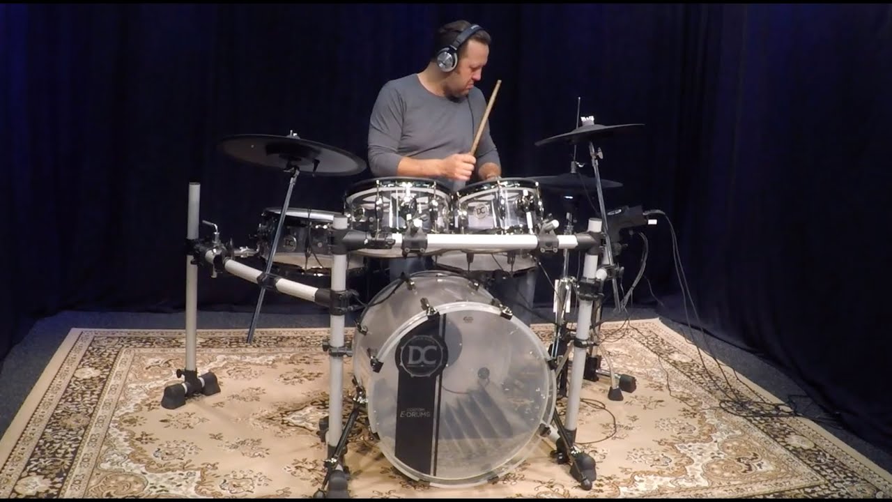 DC DRUMS Custom E.A. + Roland TD17 Module - YouTube