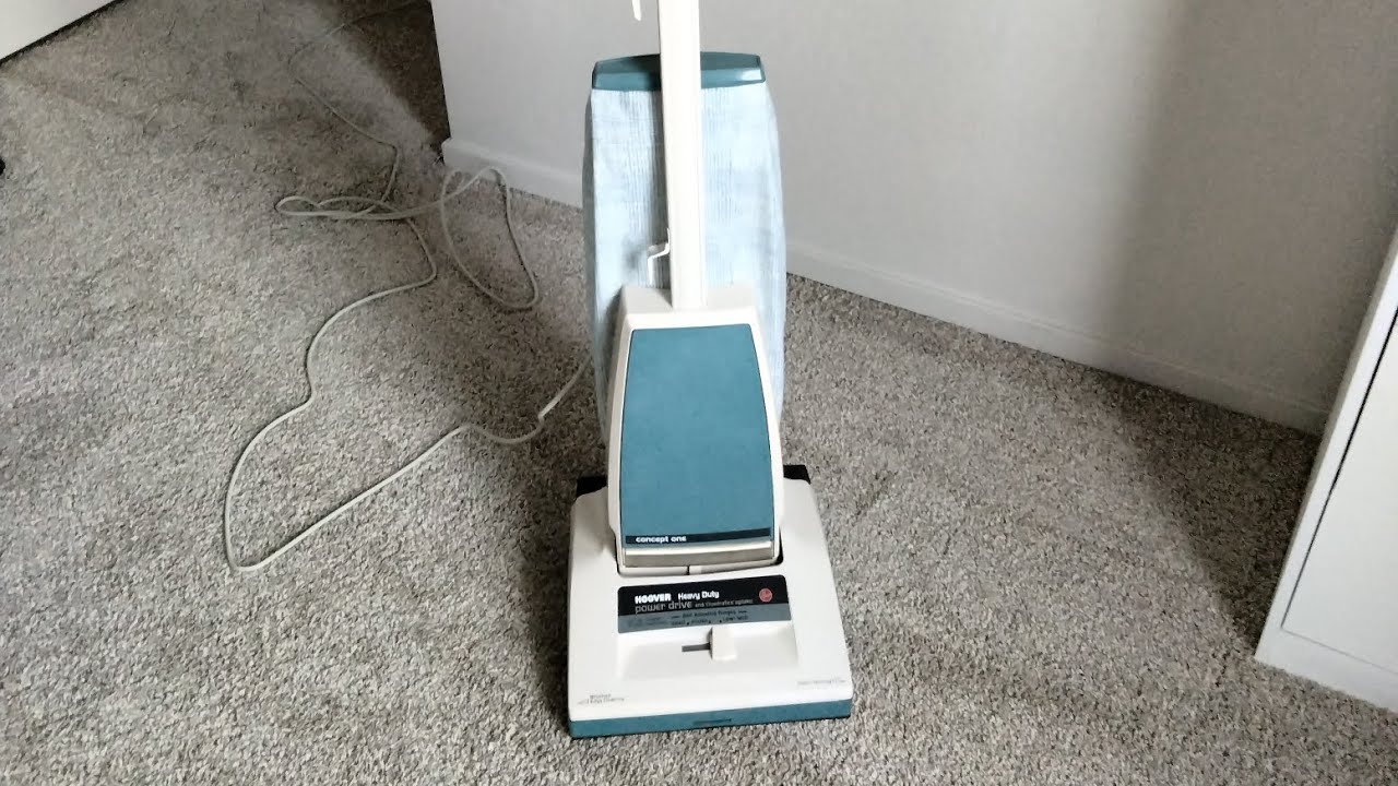 Vintage Hoover Concept 1 Heavy Duty Vacuum Cleaner (RESTORED) - YouTube