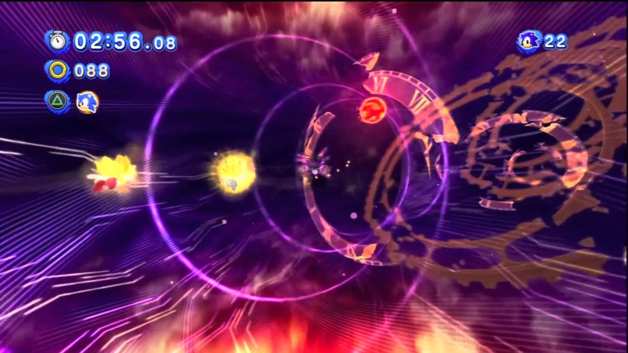 Sonic Generations Final Boss Time Eater - YouTube