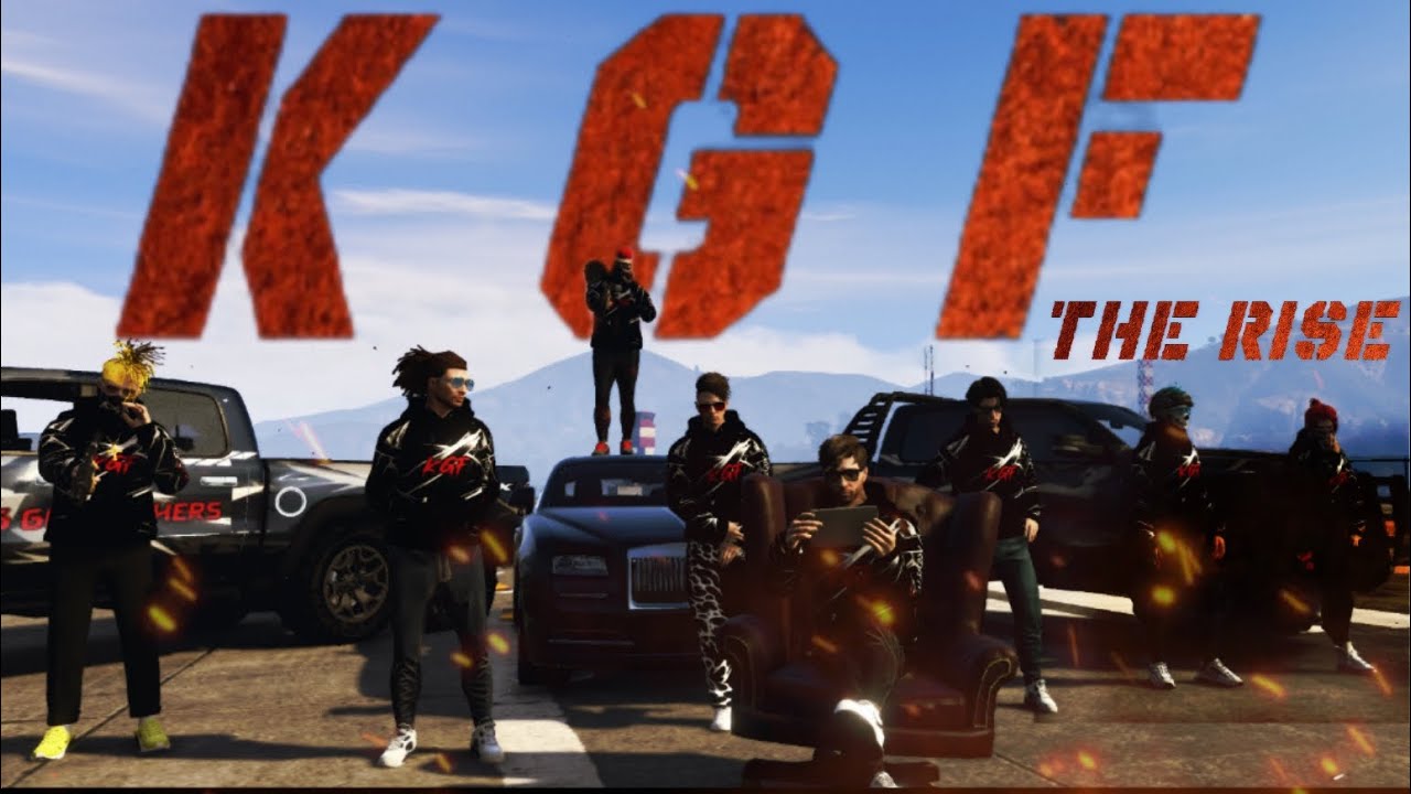 K G F THE RISE FULL VIDEO | Introducing Gang K G F | GTA 5 CINEMATIC ...