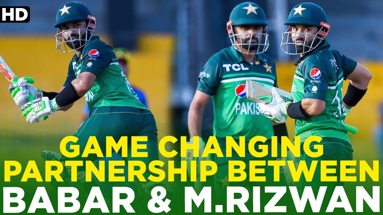 Game Changing Partnership Between Babar Azam & Mohammad Rizwan | PCB ...