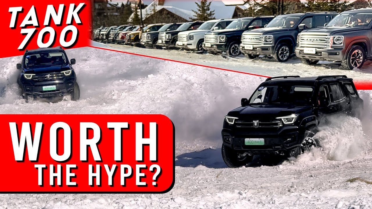 GWM's Tank Line-up: Snow Testing the Budget Off-Roaders - YouTube
