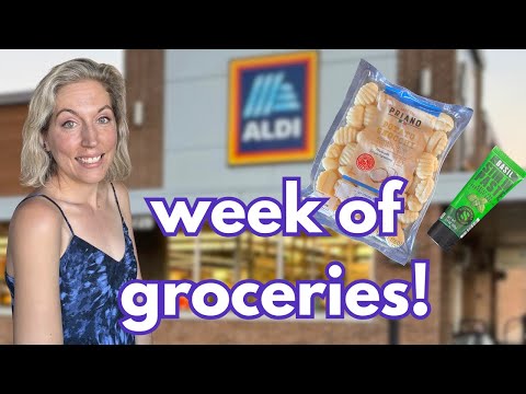 Aldi Einkauf + Ideen für das Abendessen der Woche | Familieneinkauf