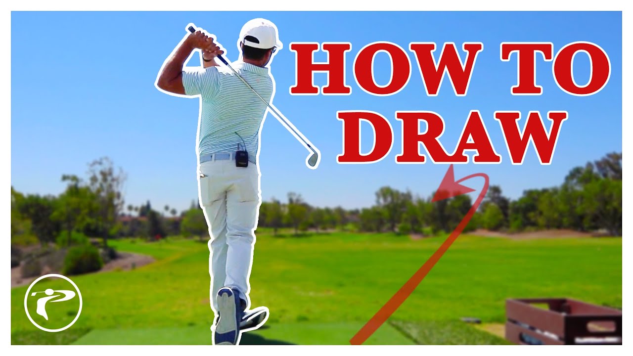 Golf How To Hit A Draw + Proper Weight Shift - YouTube