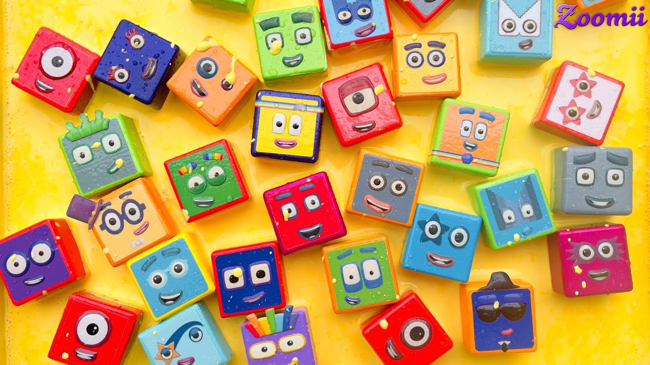 Numberblocks Rain Satisfying Sounds | Learn to Count - YouTube