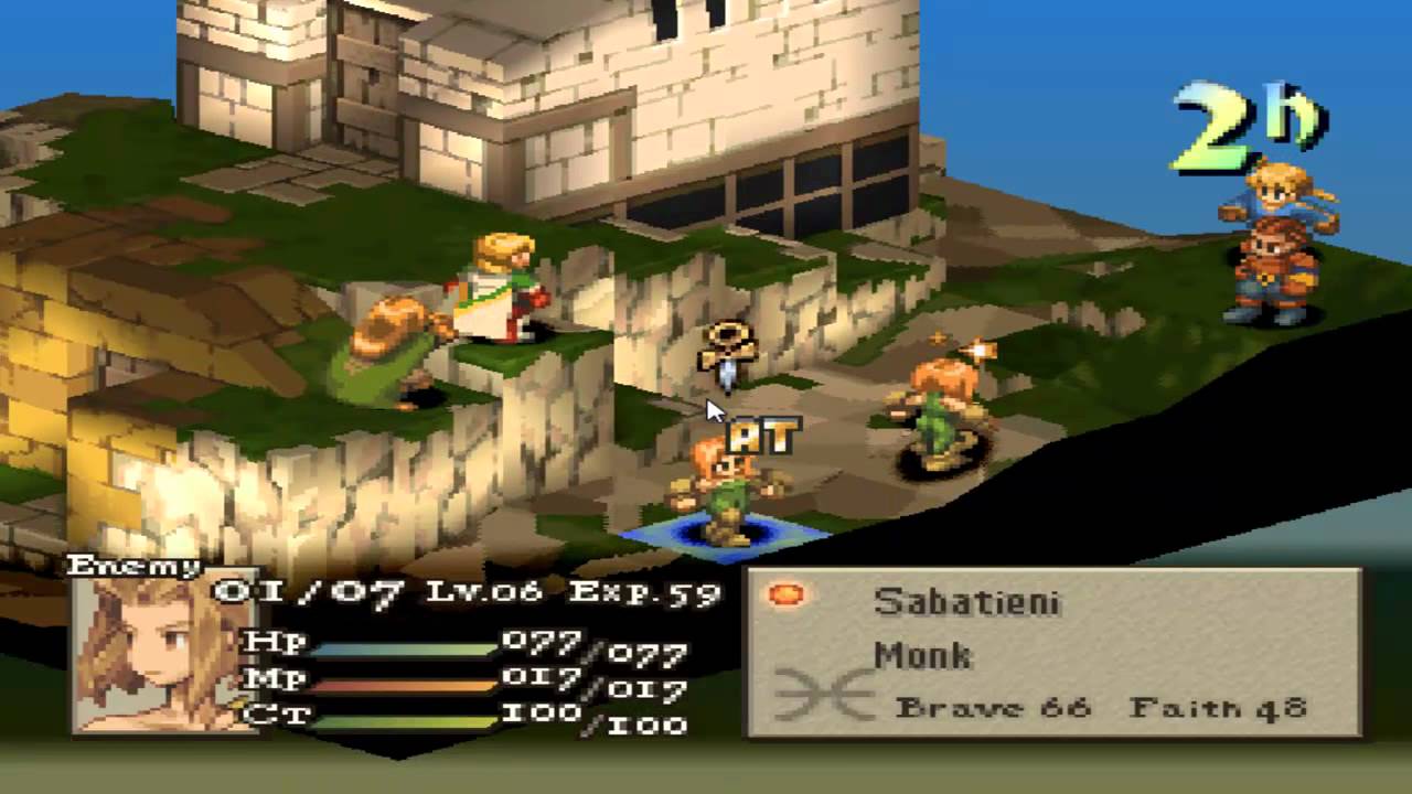 Final Fantasy Tactics Solo Geomancer, Weigraf and Algus - YouTube