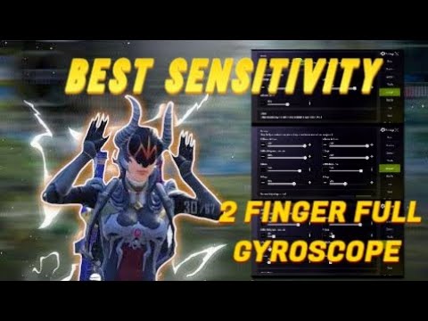 BEST 2 FINGER SENSITIVITY SETTINGS BGMI/PUBG MOBILE | 2 FINGER CLAW ...