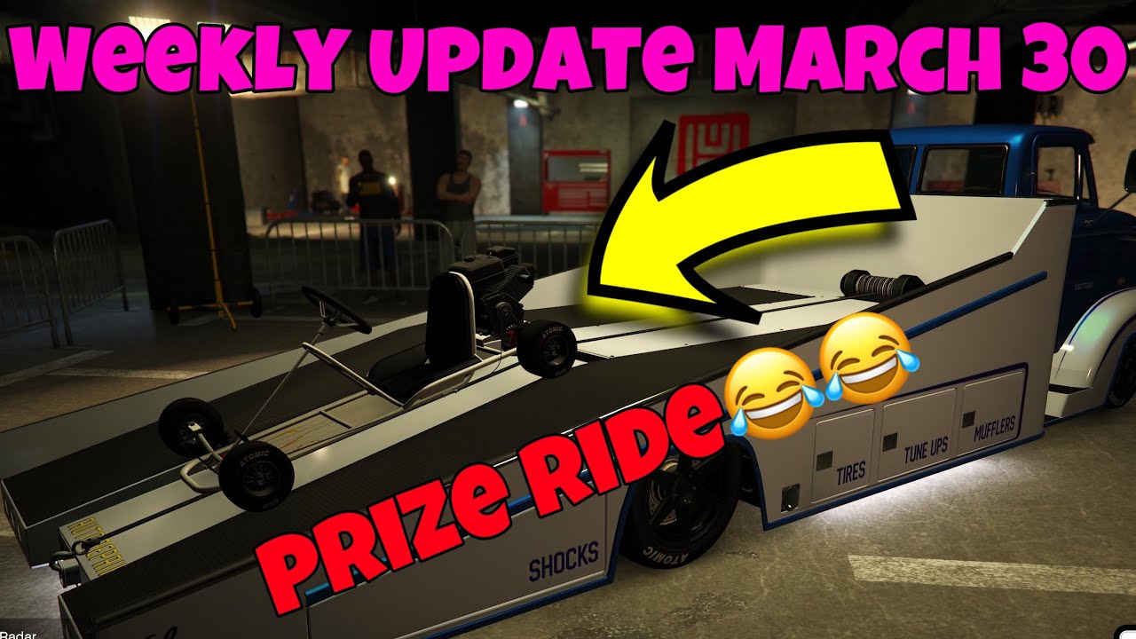 GTA 30 March Weekly Update! Smallest Prize ride 😂 Biker’s Week! GTA ...