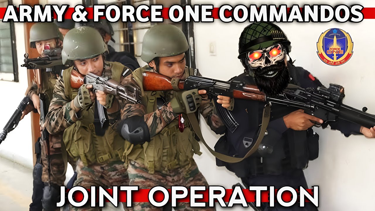 Indian Army & Force One Commandos : Joint Operation - YouTube
