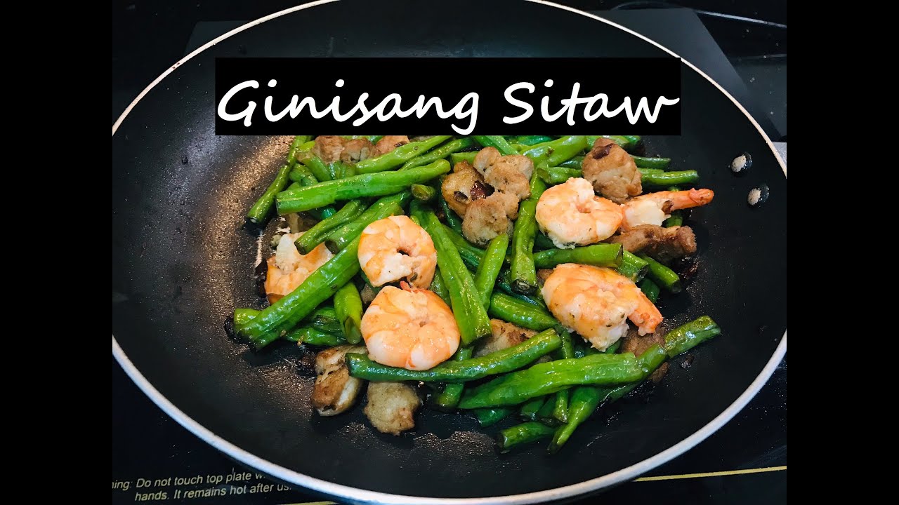 GINISANG SITAW l AFFORDABLE FILIPINO DISH - YouTube