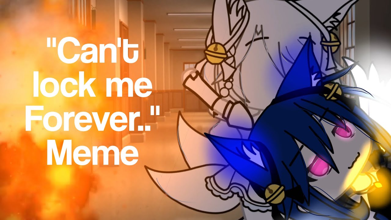 "Can't keep me forever" Meme [Original?] - YouTube