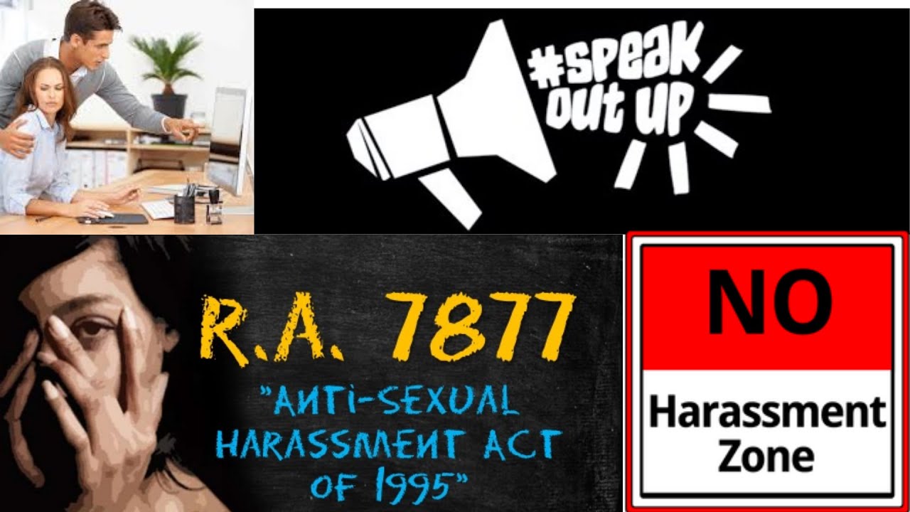 Republic Act 7877 ANTI SEXUAL HARASSMENT ACT KAILAN SAAN May republic-act-7877-anti-sexual-harassment-act-kailan-saan-may