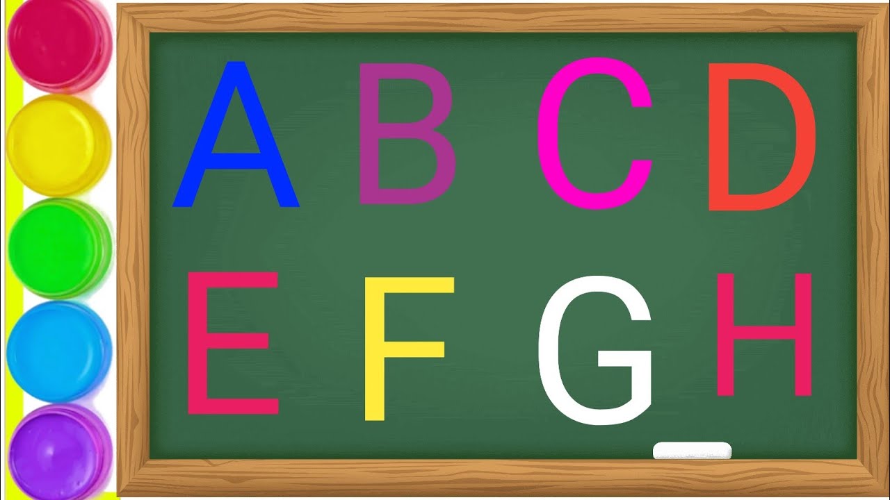 A B C D alphabet letter writing A for Apple b for ball abcd practice ...