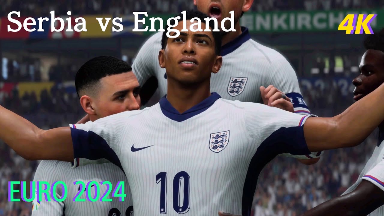 FC 24 Gameplay [PS5 4K] UEFA EURO 2024-Serbia vs England [EA SPORTS ...