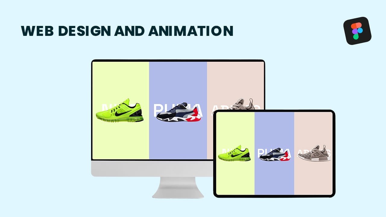 #Figma Web Animation and Smart Animation - YouTube