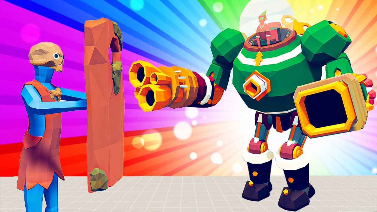 🔥 PROTECTOR ARMY 🗡 vs 👹 JOLLY BOT - Totally Accurate Battle Simulator ...