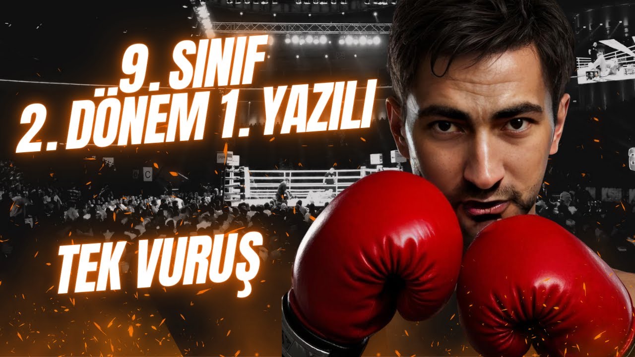 9. SINIF/2. DÖNEM MATEMATİK /1. YAZILI HAZIRLIK /TEK VİDEO/TEK VURUŞ !🥊 +PDF - YouTube