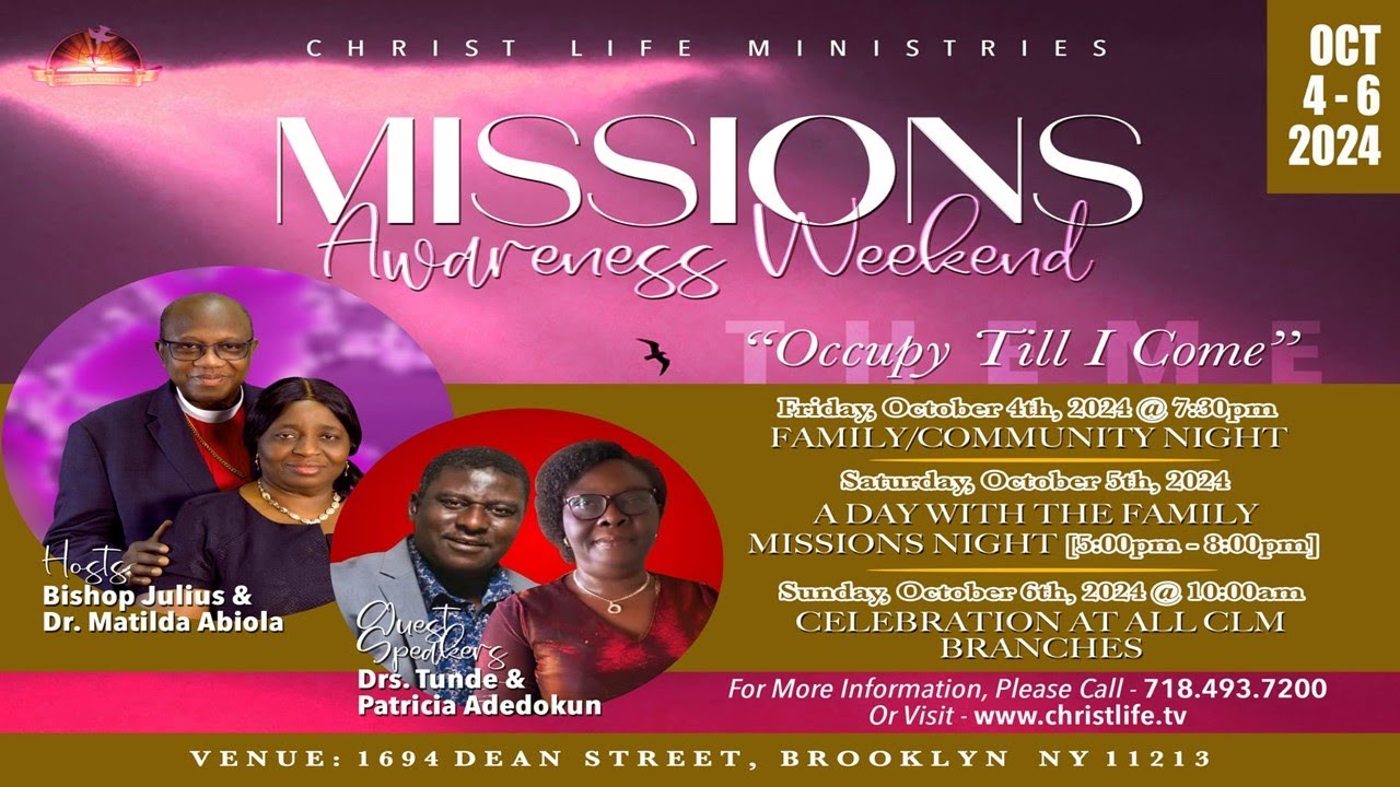 Missions Night | Missions Awareness Weekend - YouTube