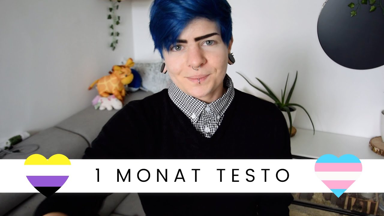 1 Monat auf Testo - Update! Non-Binary/Trans-Masc Transition - YouTube