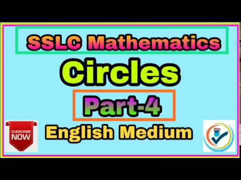 SSLC/Mathematics/Circles/Chapter 2/Part4/English Medium - YouTube