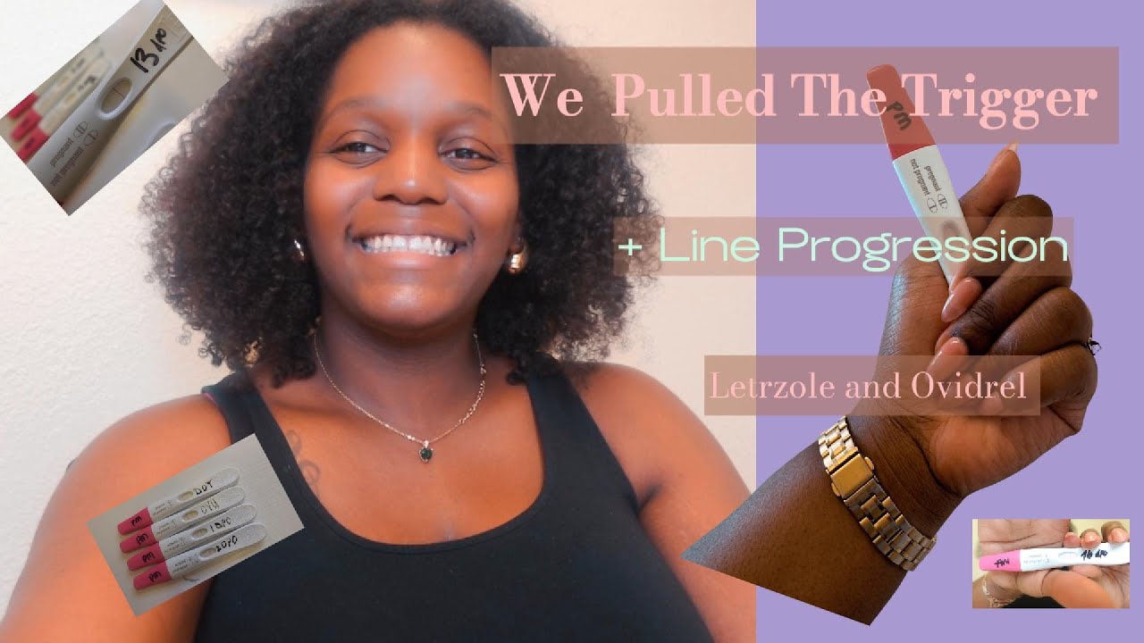 Testing HCG Trigger Shot + Line Progression | Chemical Pregnancy ...