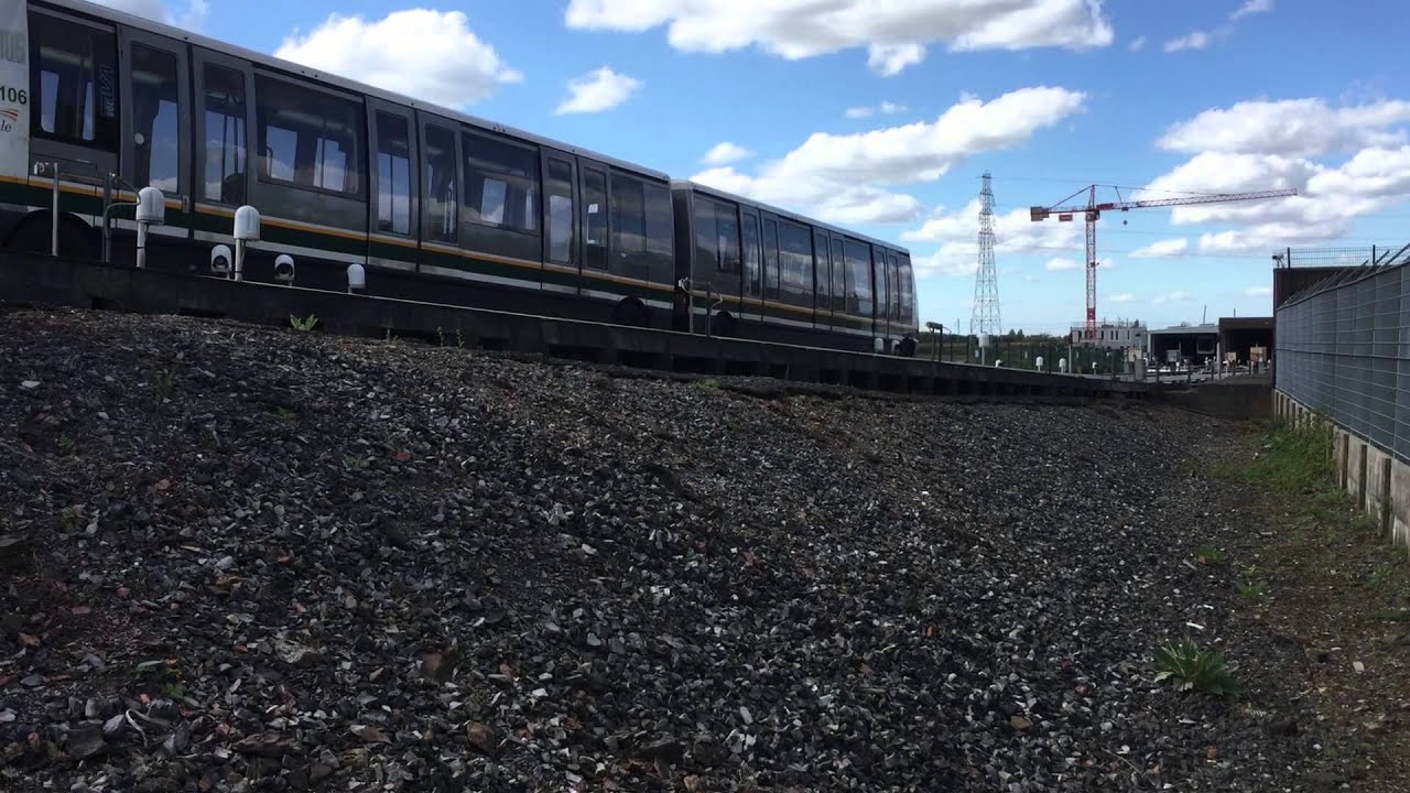 Metro de Lille - Injection rame 106 - YouTube